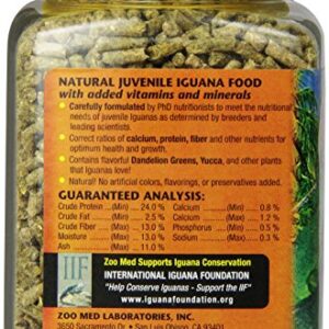 Zoo Med Laboratories Szmzm80 Iguana Juvenile Soft-Moist Pellets, 10-Ounce