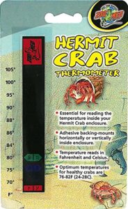 zoo med laboratories szmhc10 hermit crab thermometer