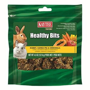 kaytee forti-diet honey cubes rabbit food 4.5 oz.