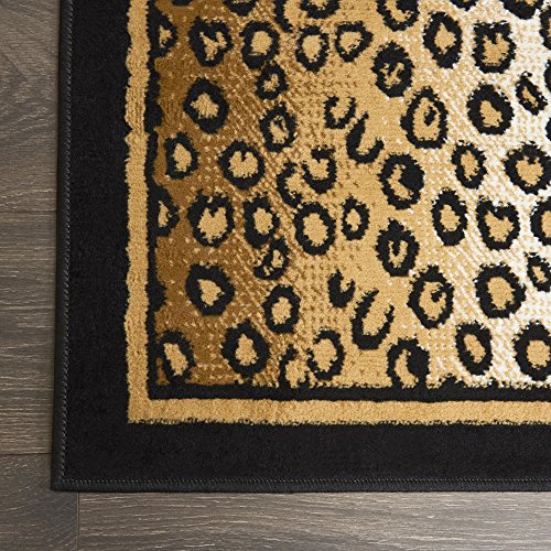 Home Dynamix Zone Daliah Area Rug 7'8"x10'7", Graphic/Print Ebony