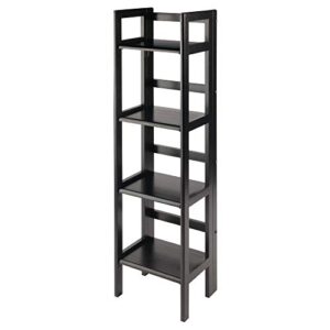 winsome wood terry shelving, black