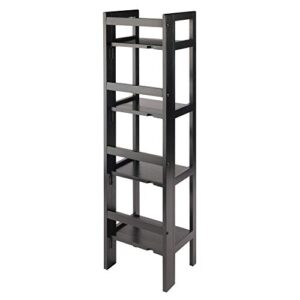 Winsome Wood Terry Shelving, Black