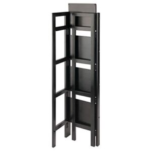 Winsome Wood Terry Shelving, Black