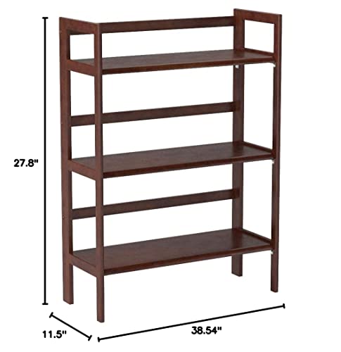 Winsome Wood Terry Shelving, Walnut, 3