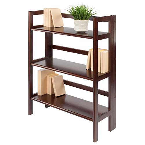 Winsome Wood Terry Shelving, Walnut, 3