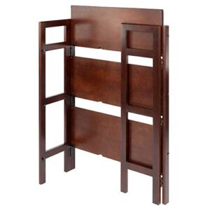 Winsome Wood Terry Shelving, Walnut, 3