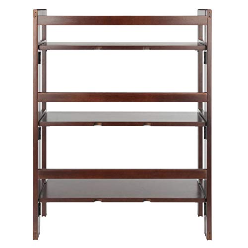 Winsome Wood Terry Shelving, Walnut, 3