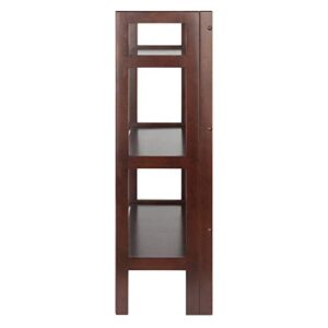 Winsome Wood Terry Shelving, Walnut, 3