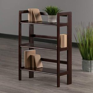 Winsome Wood Terry Shelving, Walnut, 3