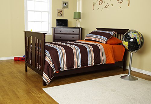 DaVinci Twin/Full Size Bed Conversion Kit (M4799) in Espresso