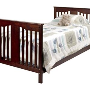 DaVinci Twin/Full Size Bed Conversion Kit (M4799) in Espresso