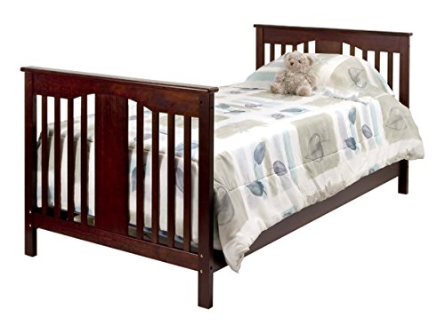 DaVinci Twin/Full Size Bed Conversion Kit (M4799) in Espresso