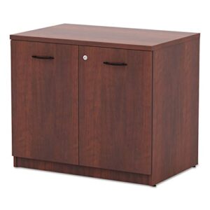 Alera alera Valencia Series Storage Cabinet, 34.13w x 22.78d x 29.5h, Mahogany