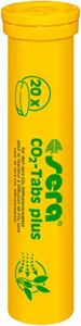 sera co2-tabs plus 20 tabl., 3.2 oz. aquarium test kits