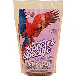 pretty bird hi-energy macaw bird food 20lb