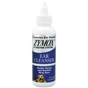 zymox ear cleanser with bio-active enzymes, 4 oz.