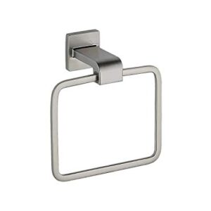 Delta Faucet 77546-SS Ara Wall Mounted Towel Ring in Stainless, Bathroom Accessories