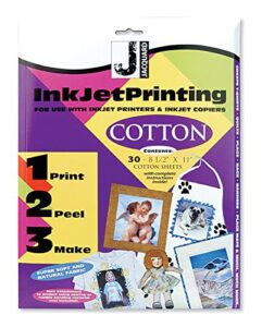 jacquard inkjet cotton 8.5x11 30 pack