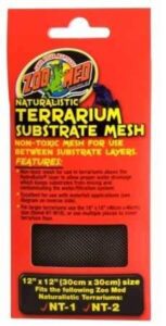 zoo med naturalistic terrarium mesh (fits nt1,nt2) 12x12