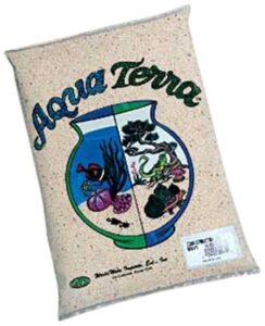 worldwide imports aww80075 aqua terra sand, 5-pound, natural tan