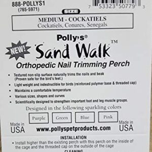 Polly's Sand Walk Orthopedic Bird Perch, Medium