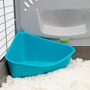 Savic Rody Toilet Corner Littler Pan for Rabbits, Ferrets and Other Small Animals (Pack of 1)