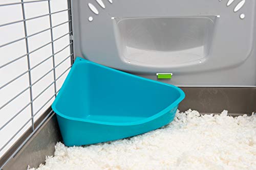 Savic Rody Toilet Corner Littler Pan for Rabbits, Ferrets and Other Small Animals (Pack of 1)