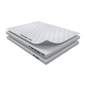 8 inch soft sleeper 5.5 full / double rv/truck mattress bed with 4 inches of visco elastic memory foam assembly required usa made