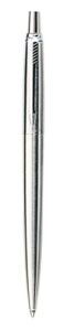 parker jotter stainless steel ballpoint pen, medium point, black ink