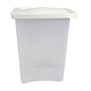 Van Ness 10-Pound Food Container with Fresh-Tite Seal (FC10) white