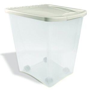 Van Ness 50-Pound Food Container with Fresh-Tite Seal and Wheels