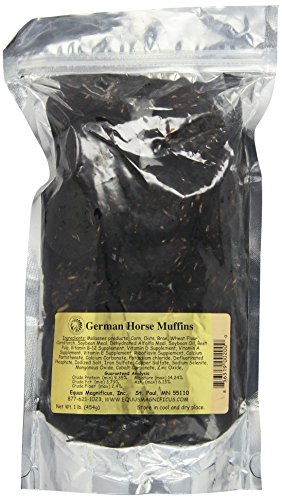 Equus Magnificus German Horse Muffins in Ziploc Pouch, 1-Pound