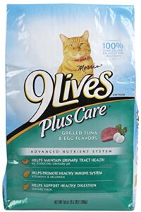 9lives plus care - tuna & egg - 3.5 lb