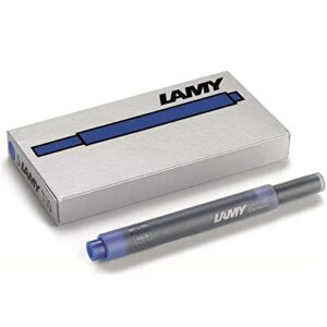 Lamy Cartridges Refill, Blue, 5 Pack (T10BL)