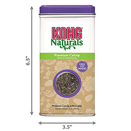 KONG - Naturals Premium Catnip - Premium North American Grown - 2 Ounce