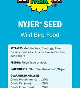 Audubon Park 12222 Nyjer/Thistle Seed Wild Bird Food, 5.5-Pounds