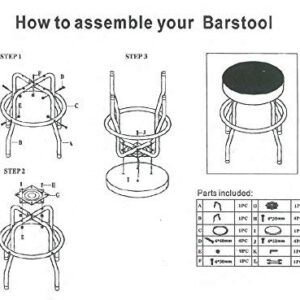 Fender Classic Barstool, 24in