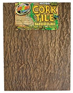 zoo med natural cork tile background, 18 x 24-inch