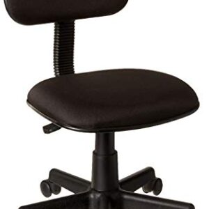 Boss Office Products Fabric Steno Chair in Black