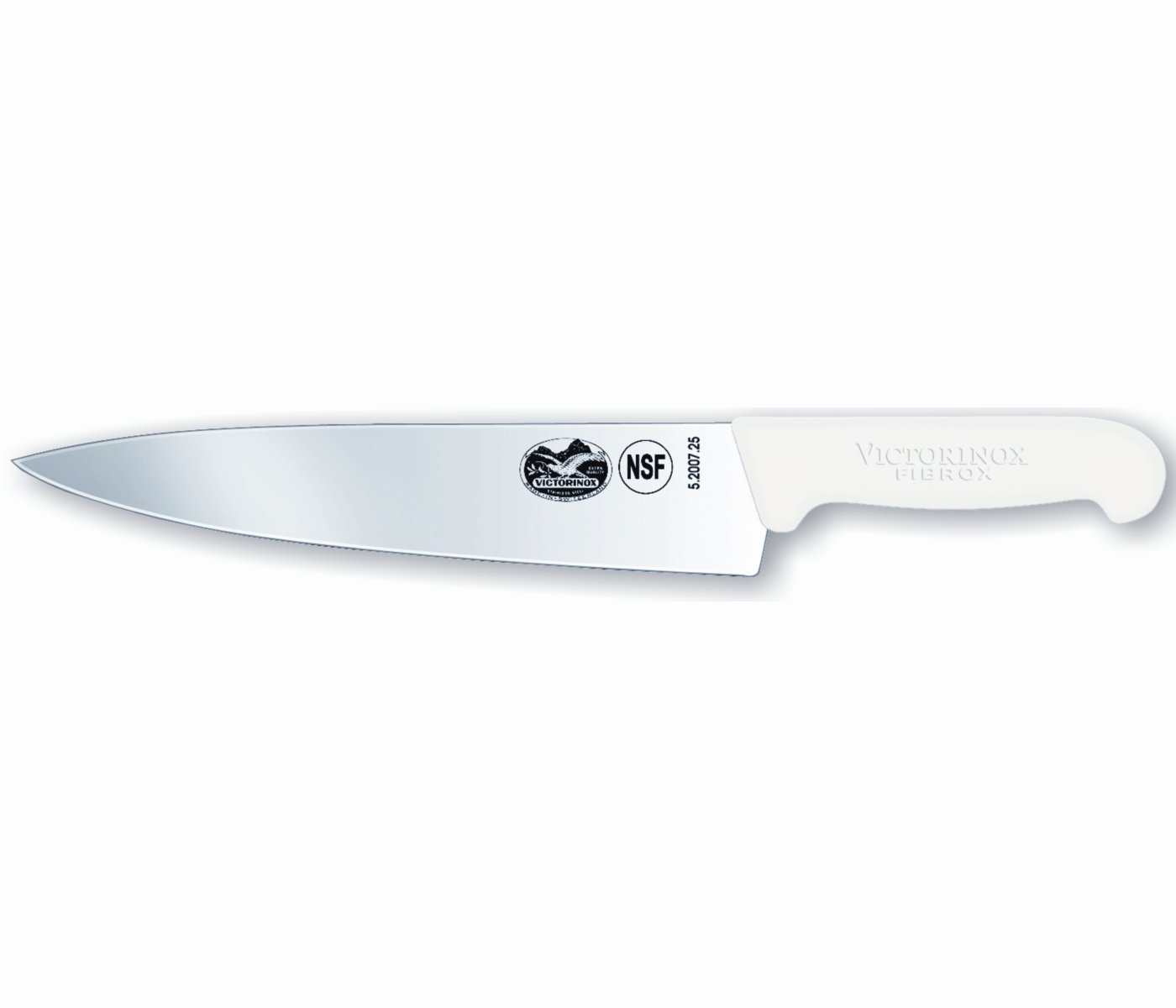 Victorinox Cutlery 10-Inch Chef's Knife, White Fibrox Handle, 10 Inch