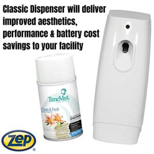 TimeMist Classic Metered Aerosol Fragrance Dispenser 1047717 (1 Unit) Great for Bathroom, Locker Room, Breakroom and Washroom