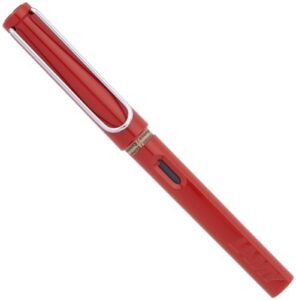 lamy safari fountain pen red fine