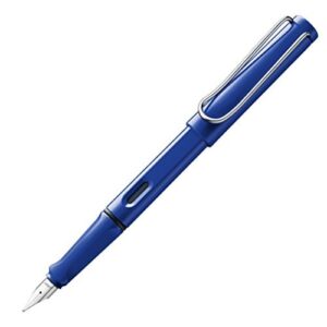 lamy safari fountain pen blue fine