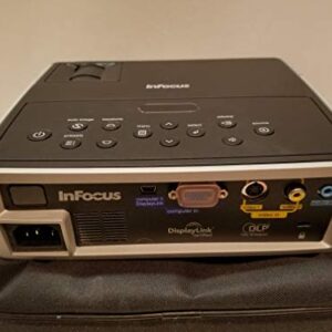 InFocus IN1100 Ultra Mobile DLP Projector, 2.75 lbs, XGA, 2100 Lumens