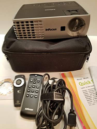 InFocus IN1100 Ultra Mobile DLP Projector, 2.75 lbs, XGA, 2100 Lumens