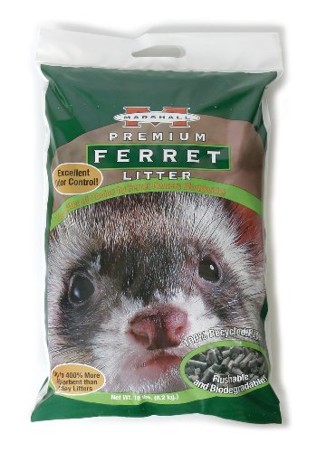 Marshall Ferret Litter, 18-Pound Bag