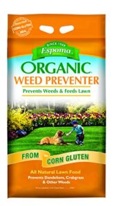 espoma organic weed preventer-25 lb. cgp25, 25 lb, natural