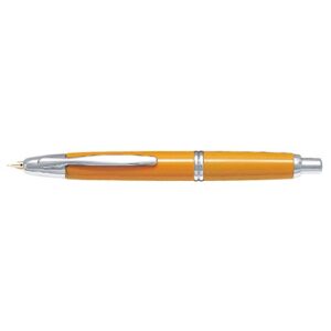 pilot "capless (special alloy nib) / deep yellow [nib : fine]