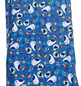 KinderMat, Rainbow Designer Mat, Blue, 2-Inch Thick Rest Mat