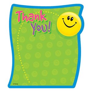 trend enterprises thank you shaped note pad (tept72030)